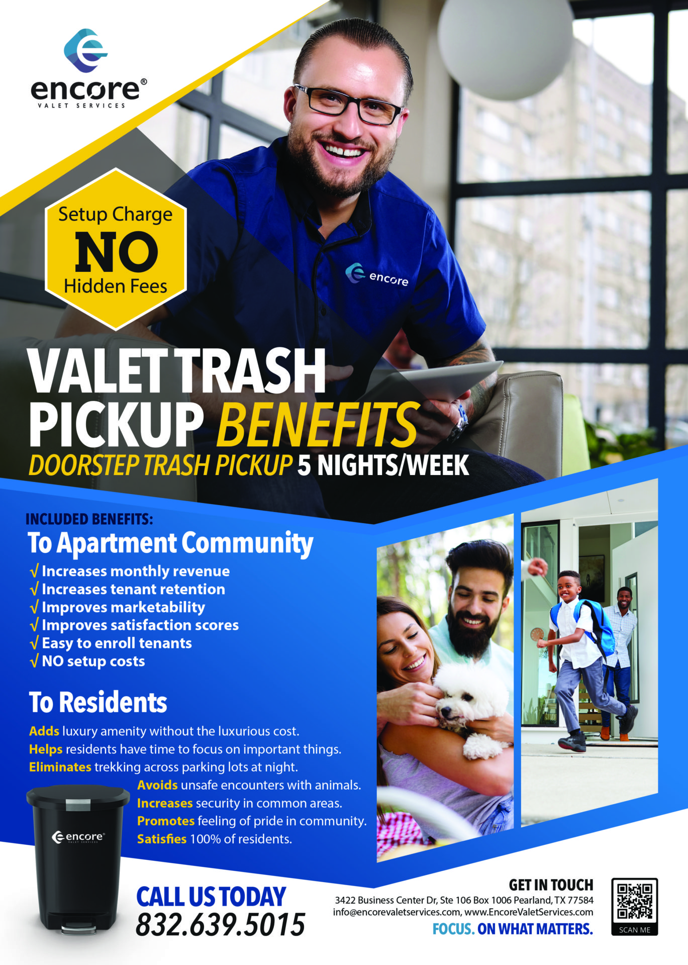 Encore Valet Services – Time to start living again.